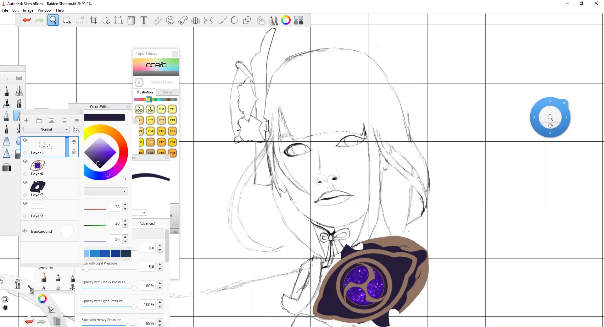 The Almighty Violet Thunder Genshin Impact | HoYoLAB