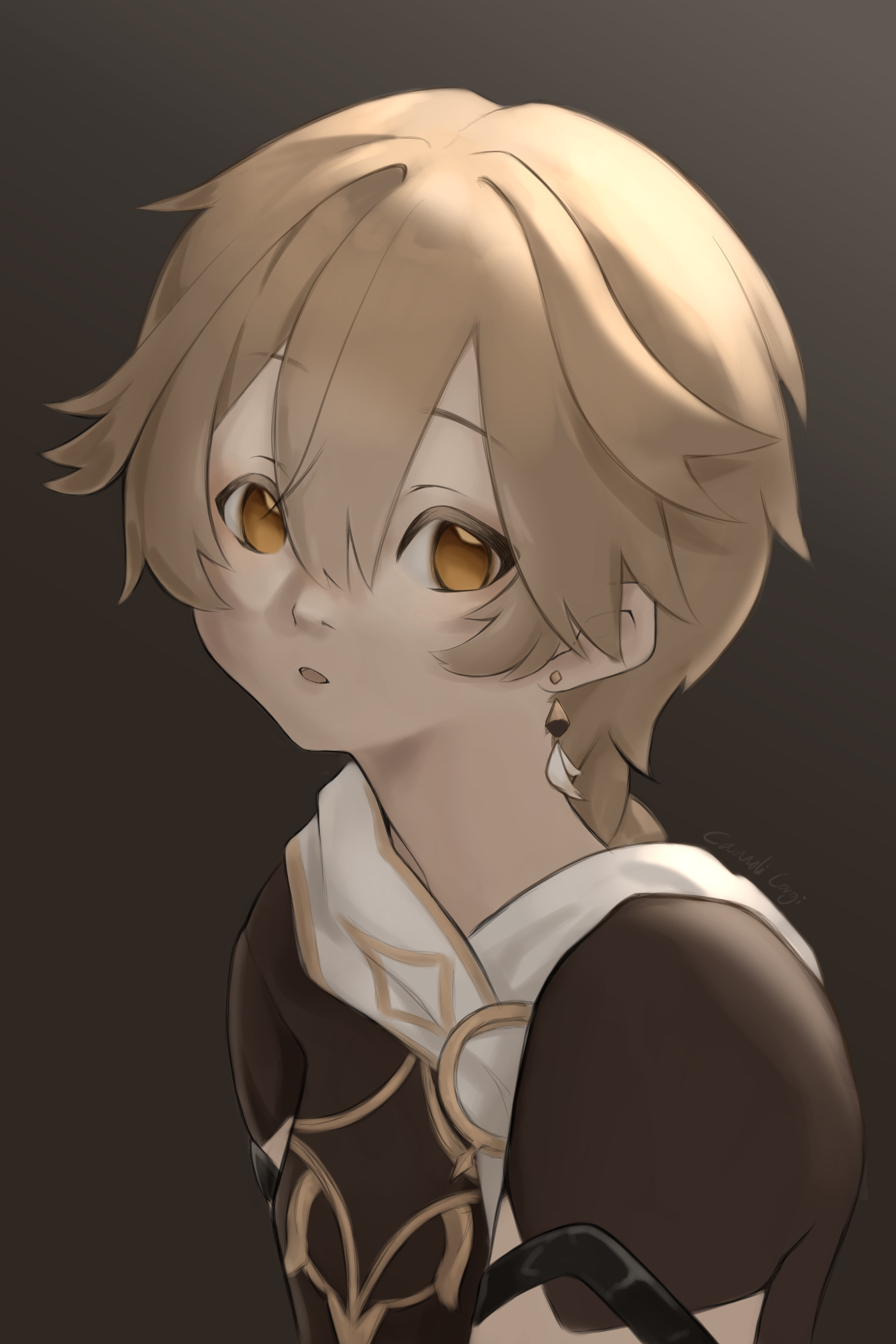 practice painting w aether Genshin Impact | HoYoLAB