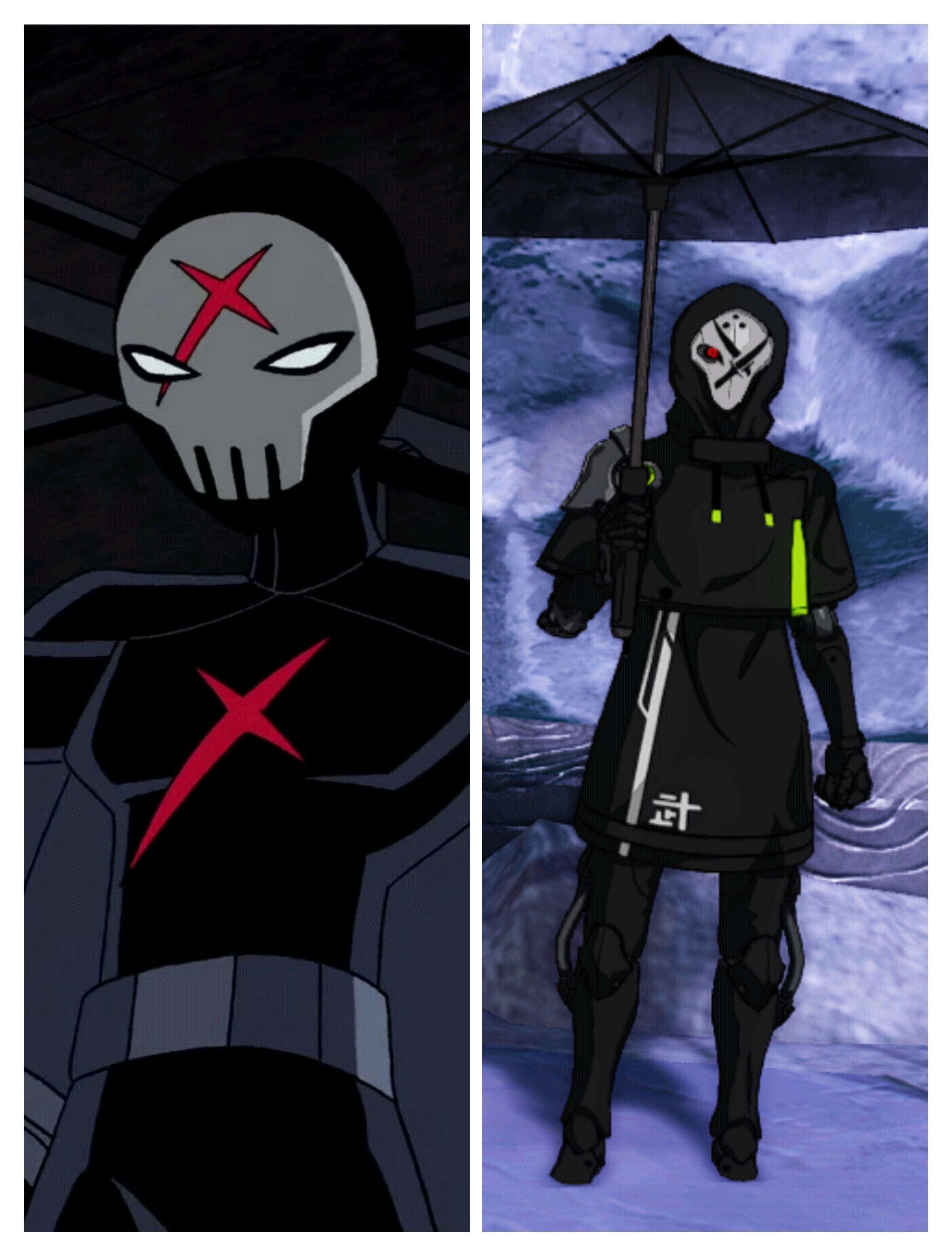 Gray Serpent.. You remind me of someone, uhm. Red X is that you ...