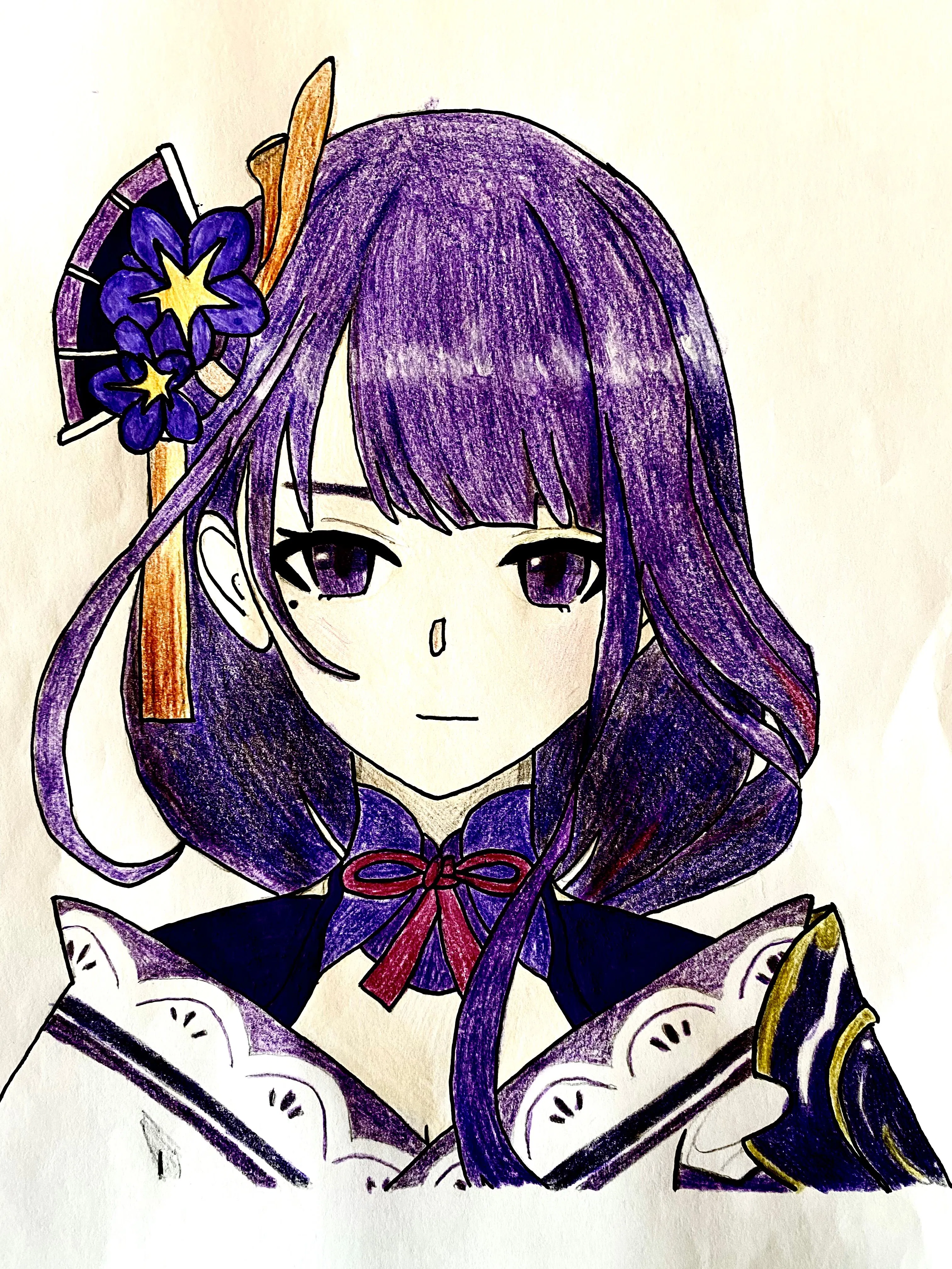 Raiden Shogun Fan Art Contest Genshin Impact | HoYoLAB