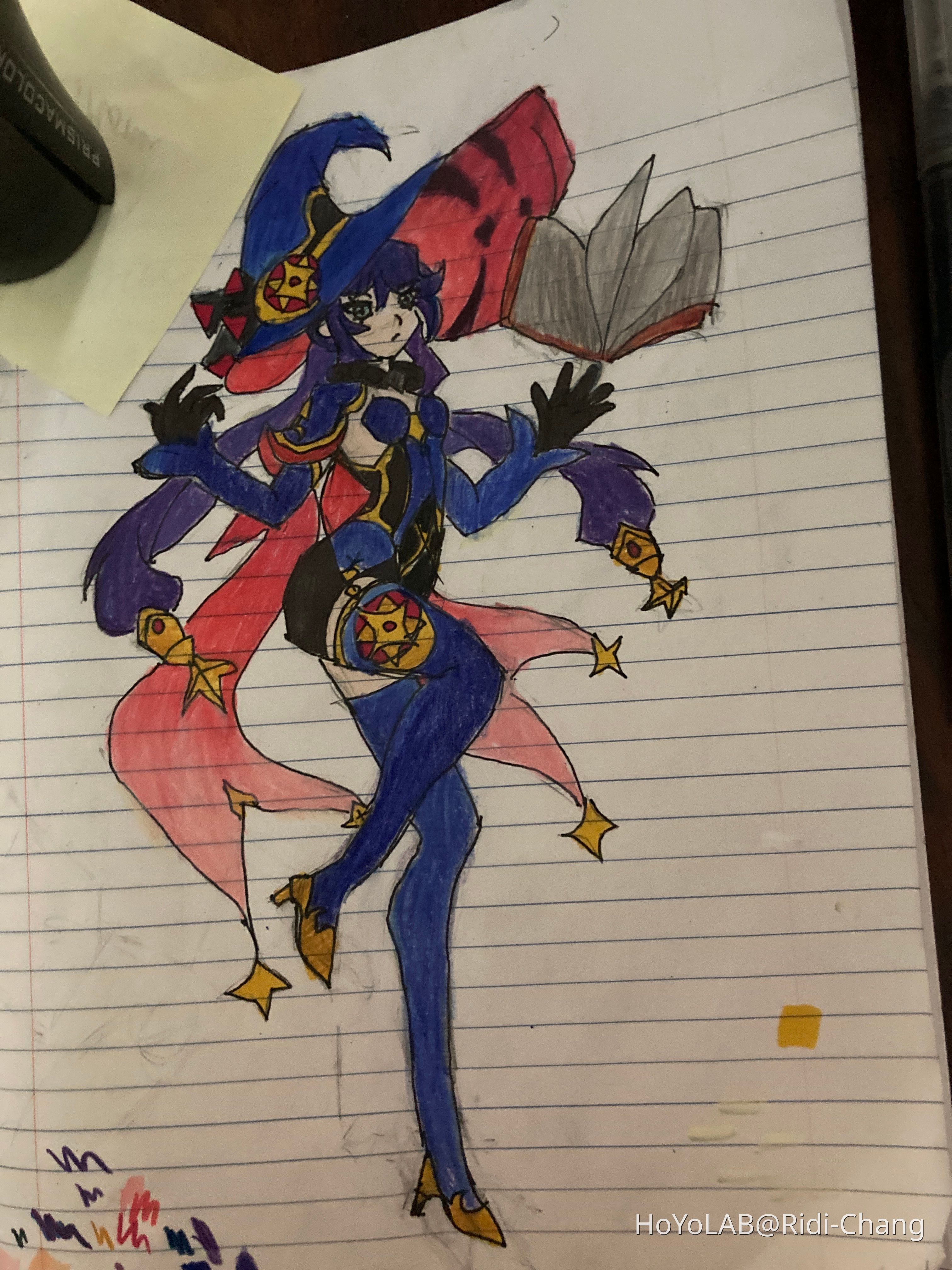 Character card: MONA Genshin Impact | HoYoLAB