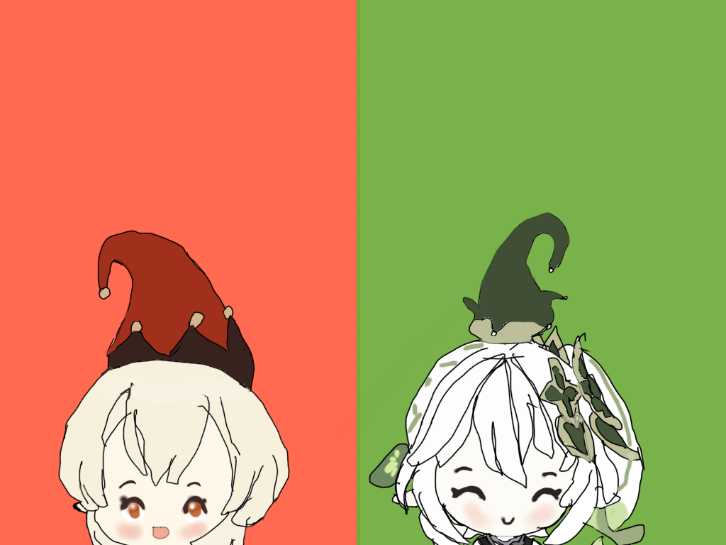 klee and nahida, our christmas elves! Genshin Impact | HoYoLAB