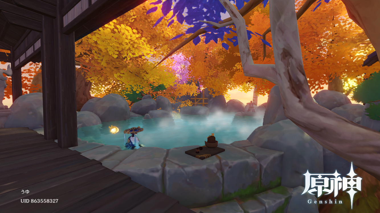 Hot spring{22338394807} Genshin Impact | HoYoLAB