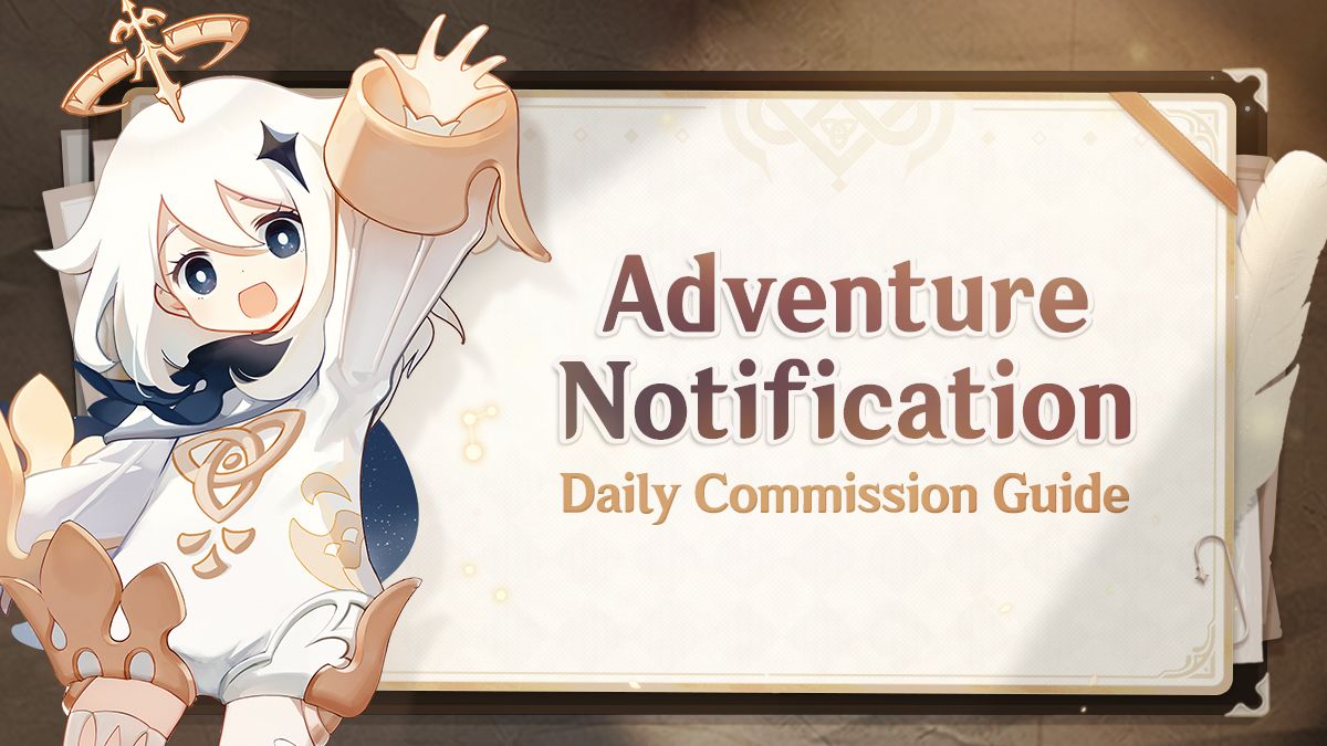 Adventure Rank 12 Notification: Daily Commission Guide Genshin Impact ...