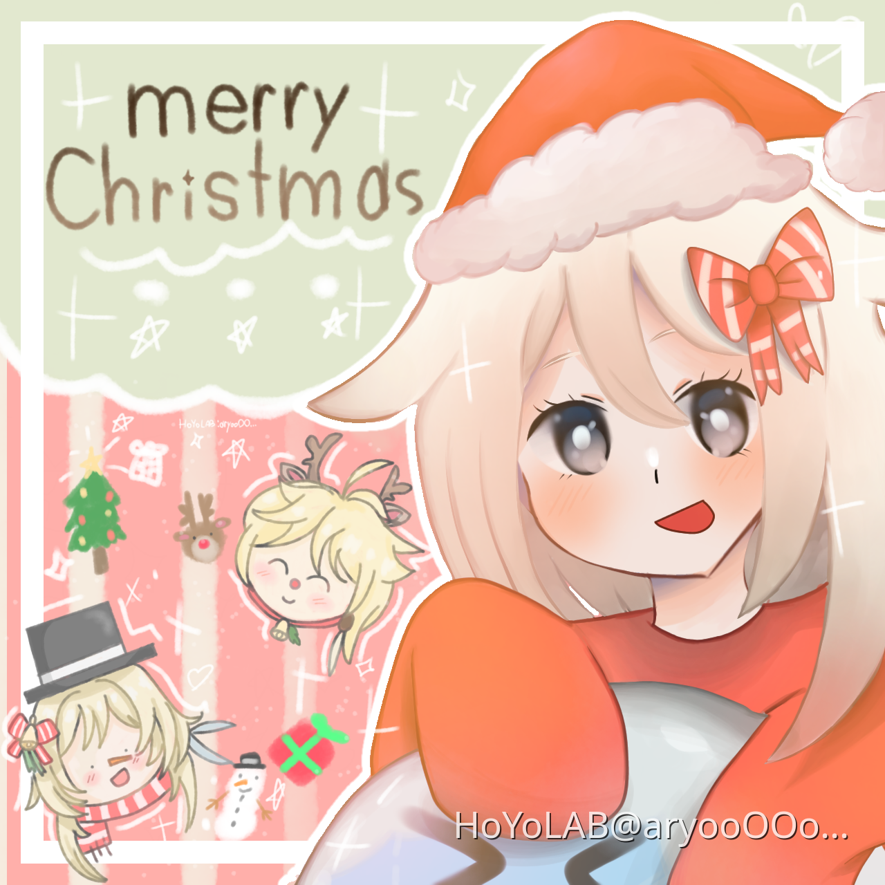 Merry Christmas from Paimon Genshin Impact | HoYoLAB