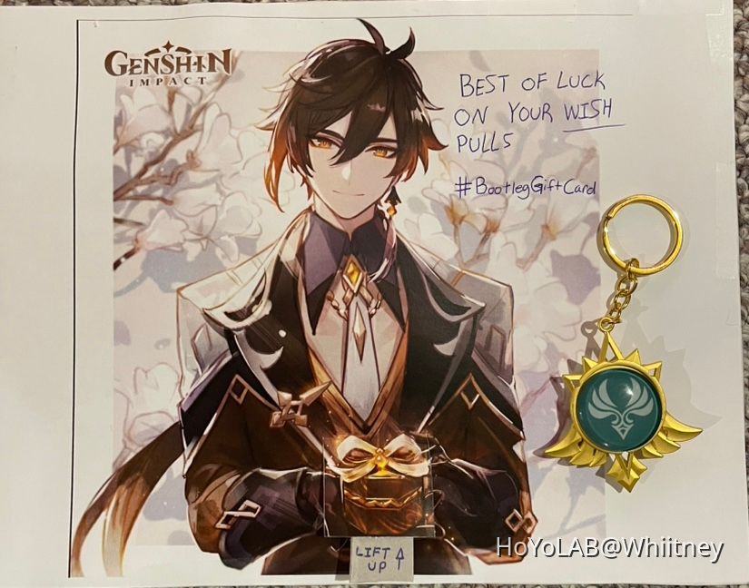 DIY Genshin Gift Card Genshin Impact | HoYoLAB