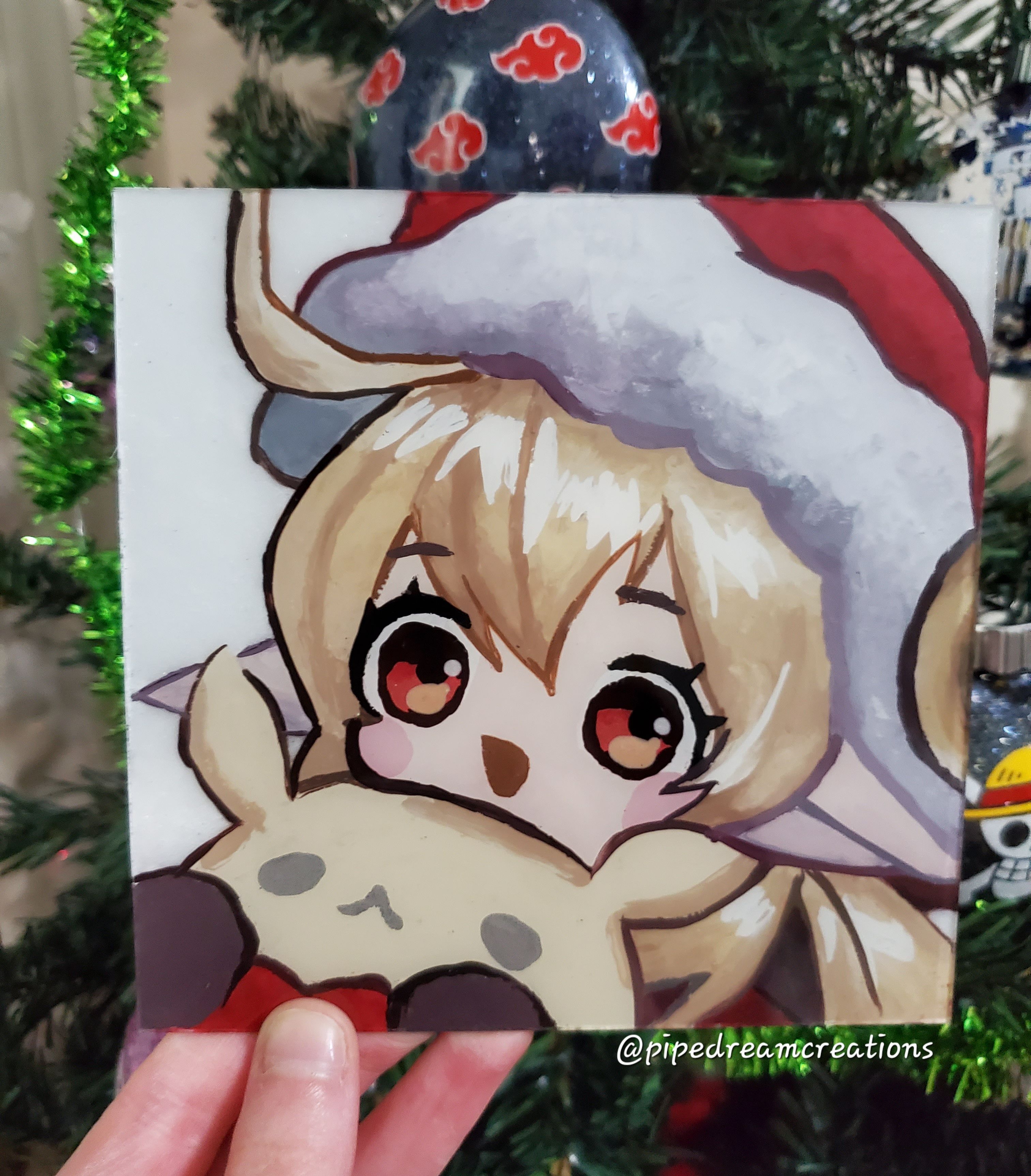 I painted Klee! xD Merry Christmas Everyone!! Genshin Impact | HoYoLAB