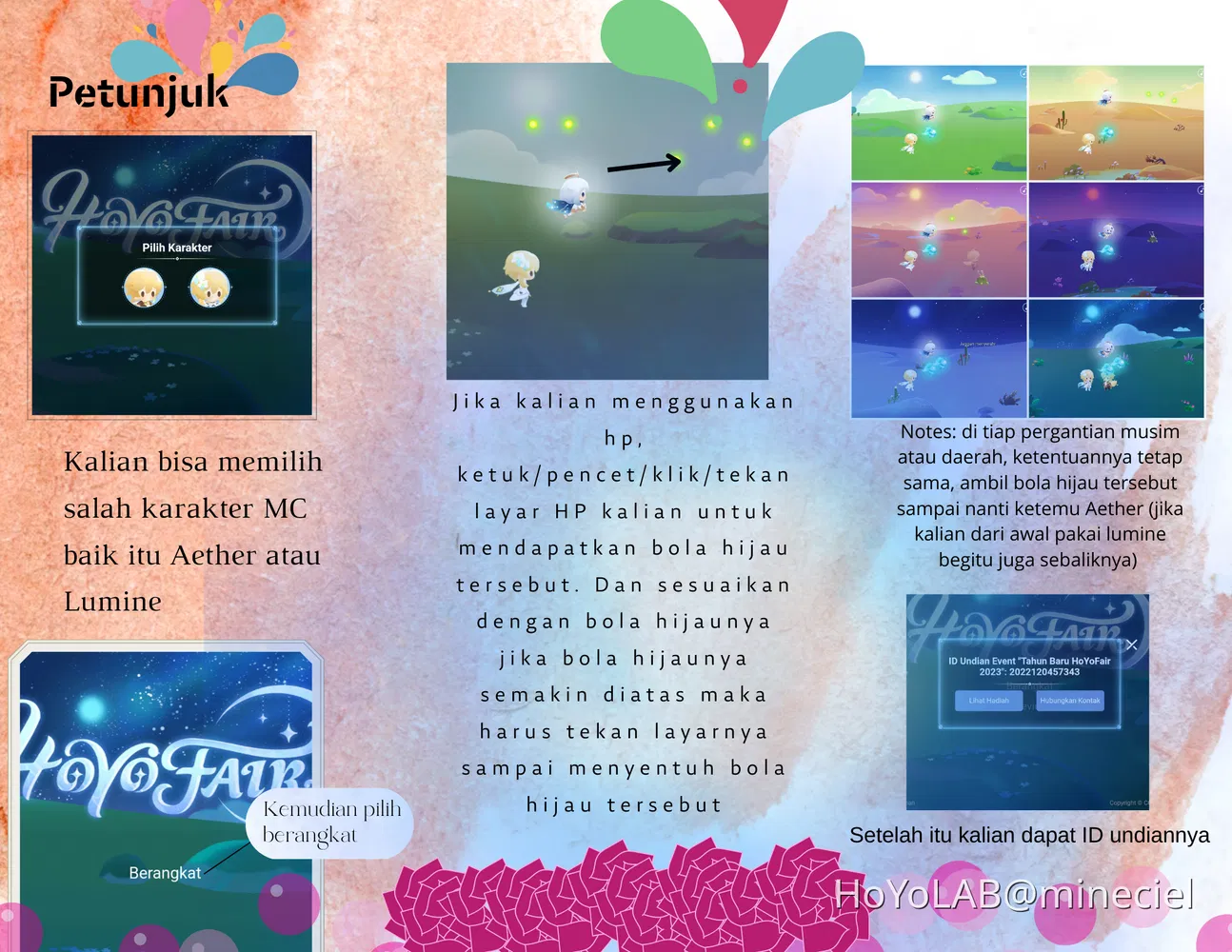 (Guide Web Event) Tahun Baru Hoyo Fair 2023 Genshin Impact | HoYoLAB