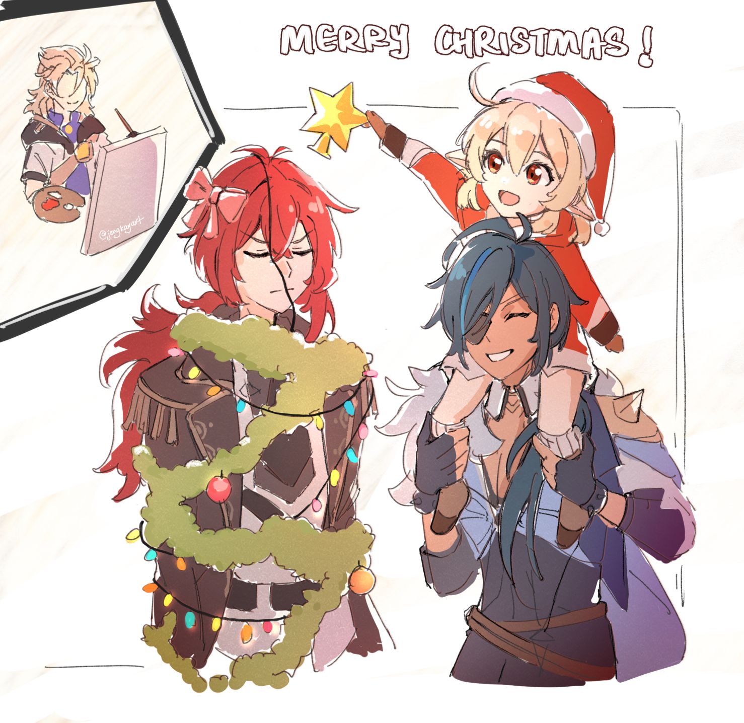 Merry Christmas everyone Genshin Impact | HoYoLAB