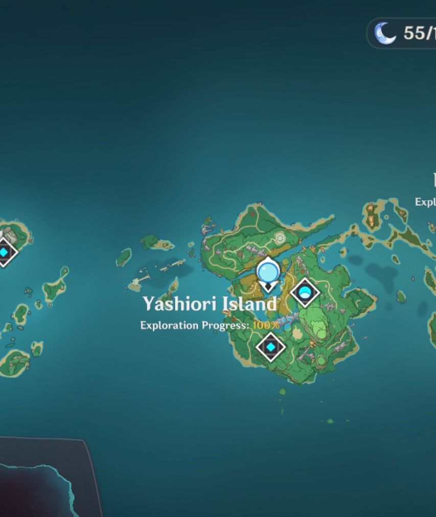 100% on one of the inazuma islands before Mondstadt? Genshin Impact ...