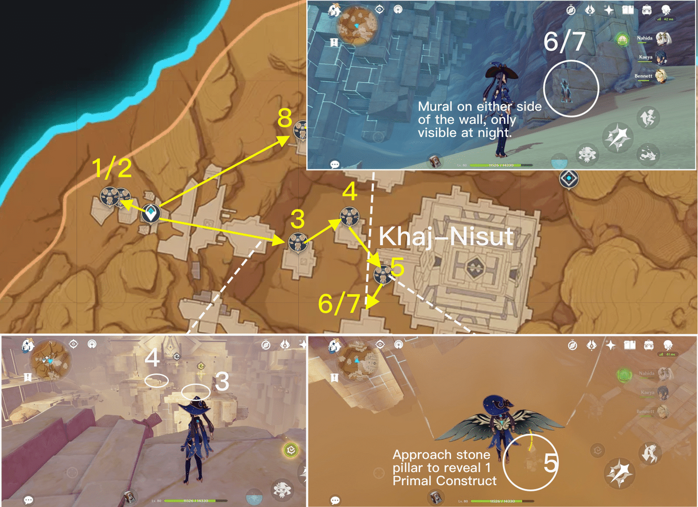 [V3.3 Guide] Fast Collection Path: Materials Dropped by Primal ...