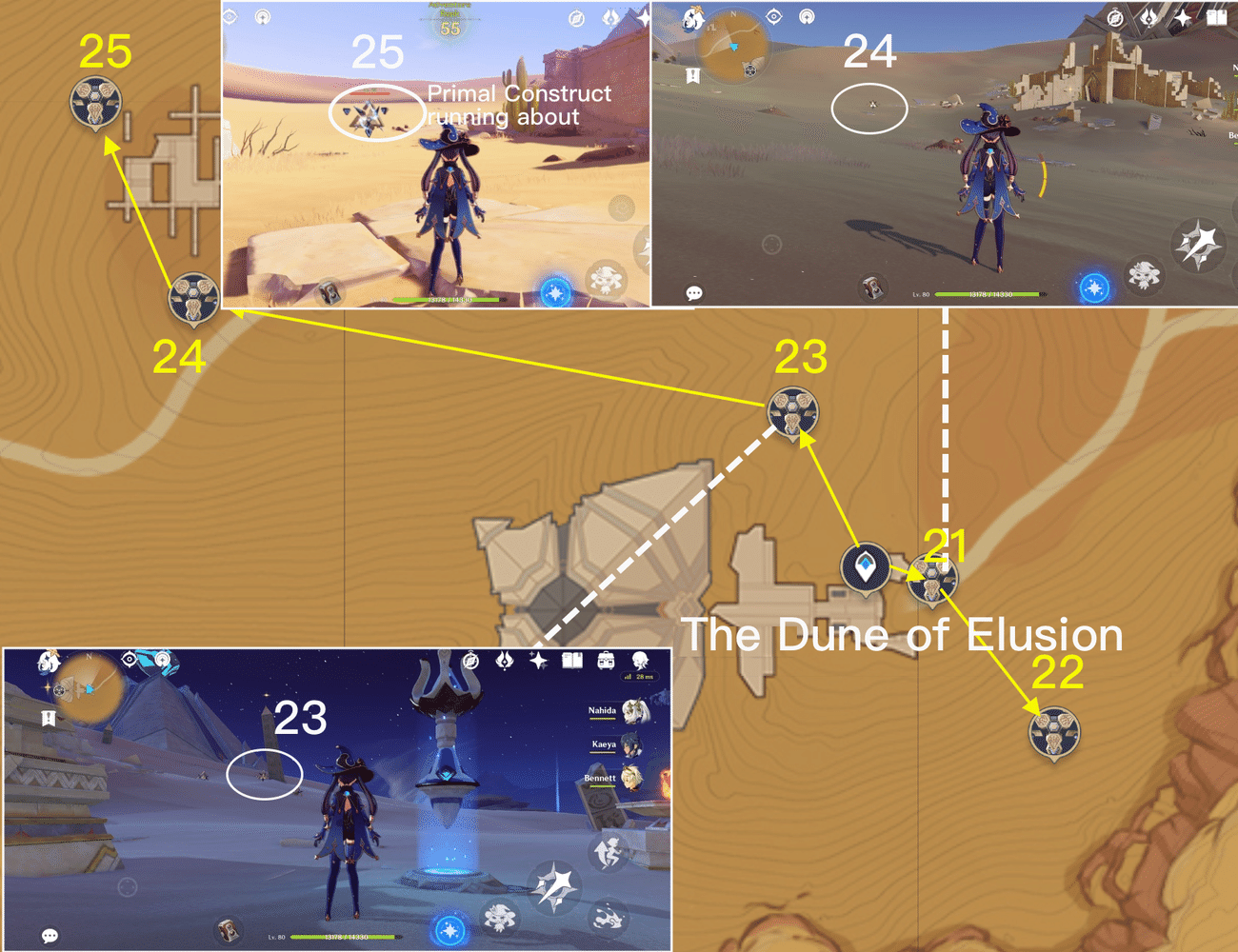 [V3.3 Guide] Fast Collection Path: Materials Dropped by Primal ...