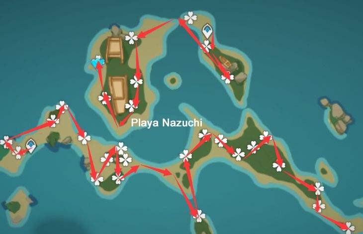 [Versión 3.3] Rutas para recoger Dendrobio rápi****nte: ¡55 disponibles ...