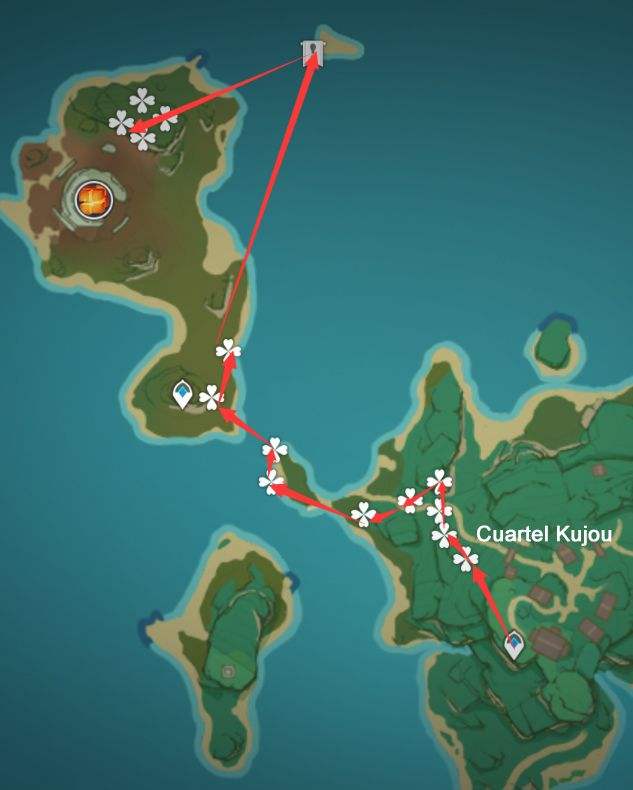 [Versión 3.3] Rutas para recoger Dendrobio rápi****nte: ¡55 disponibles ...