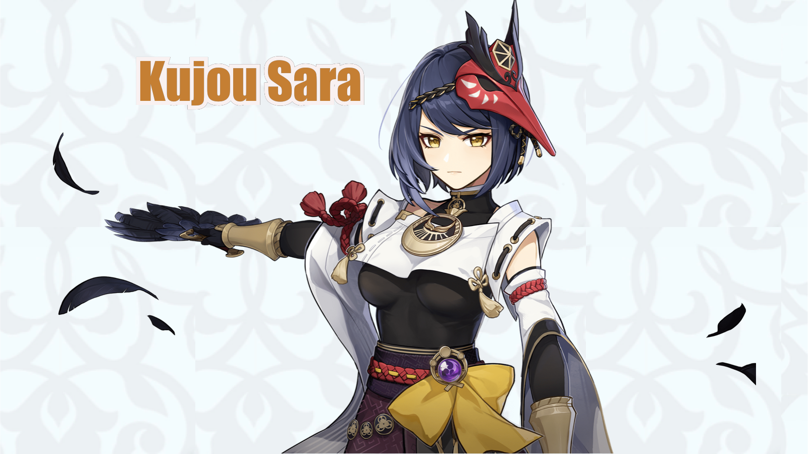 [V3.3] Kujou Sara - Character Setting and Design Research Genshin ...