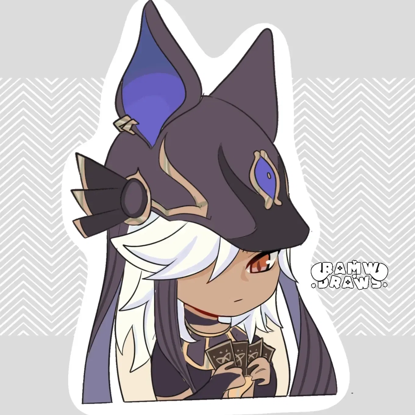 Cyno Chibi Genshin Impact | HoYoLAB