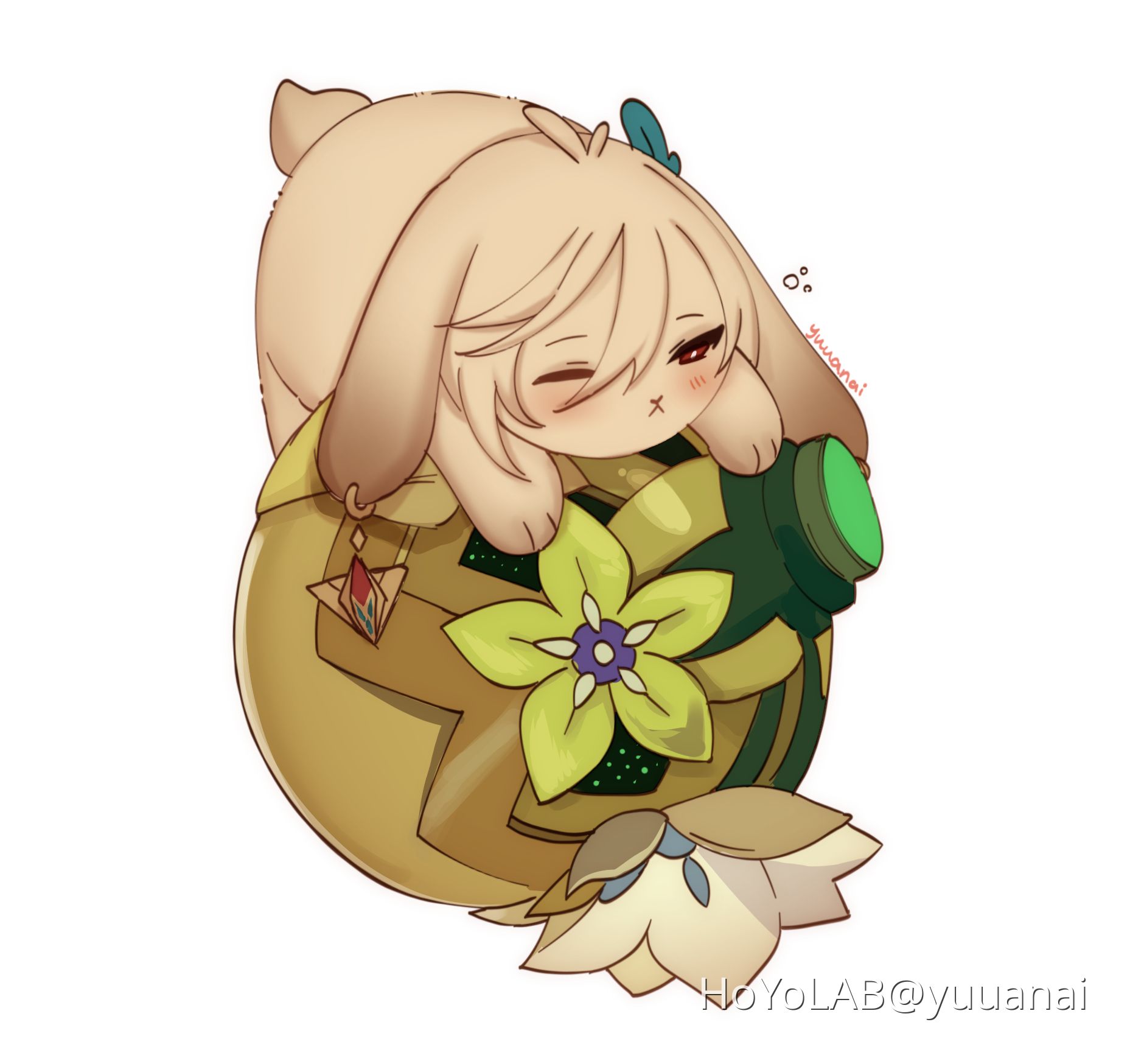 kaveh bunny doodles Genshin Impact | HoYoLAB