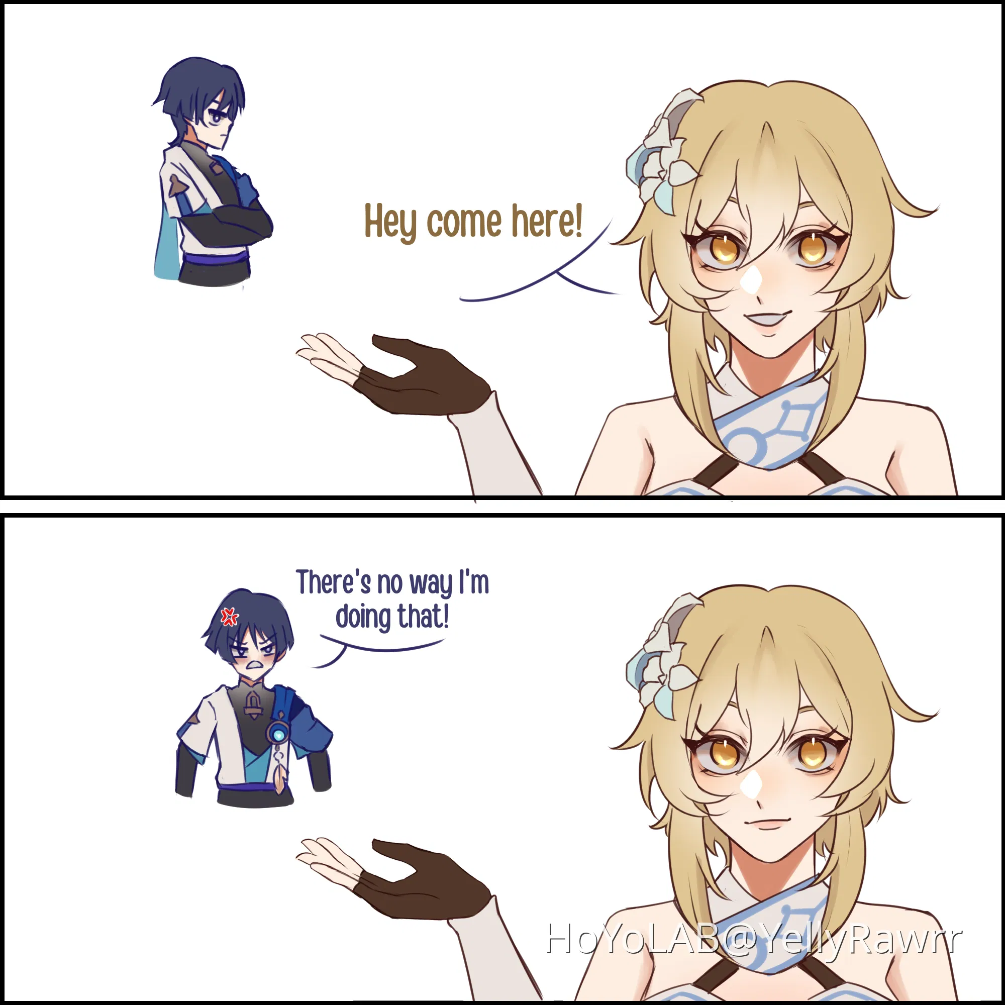 Wanderer Lumine shenanigans Genshin Impact | HoYoLAB