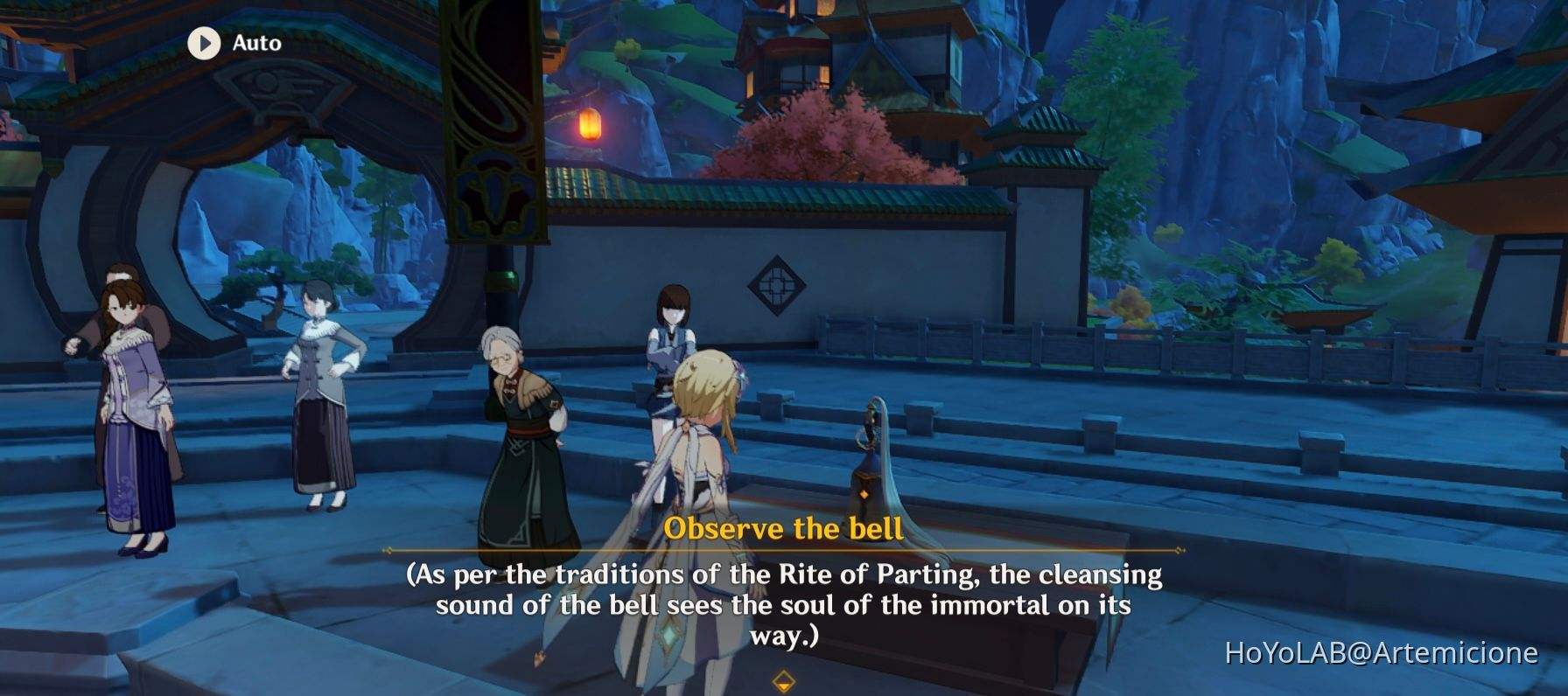 Liyue Archon Quest: Madame Ping and Zhongli (+ The Cleansing Bell ...