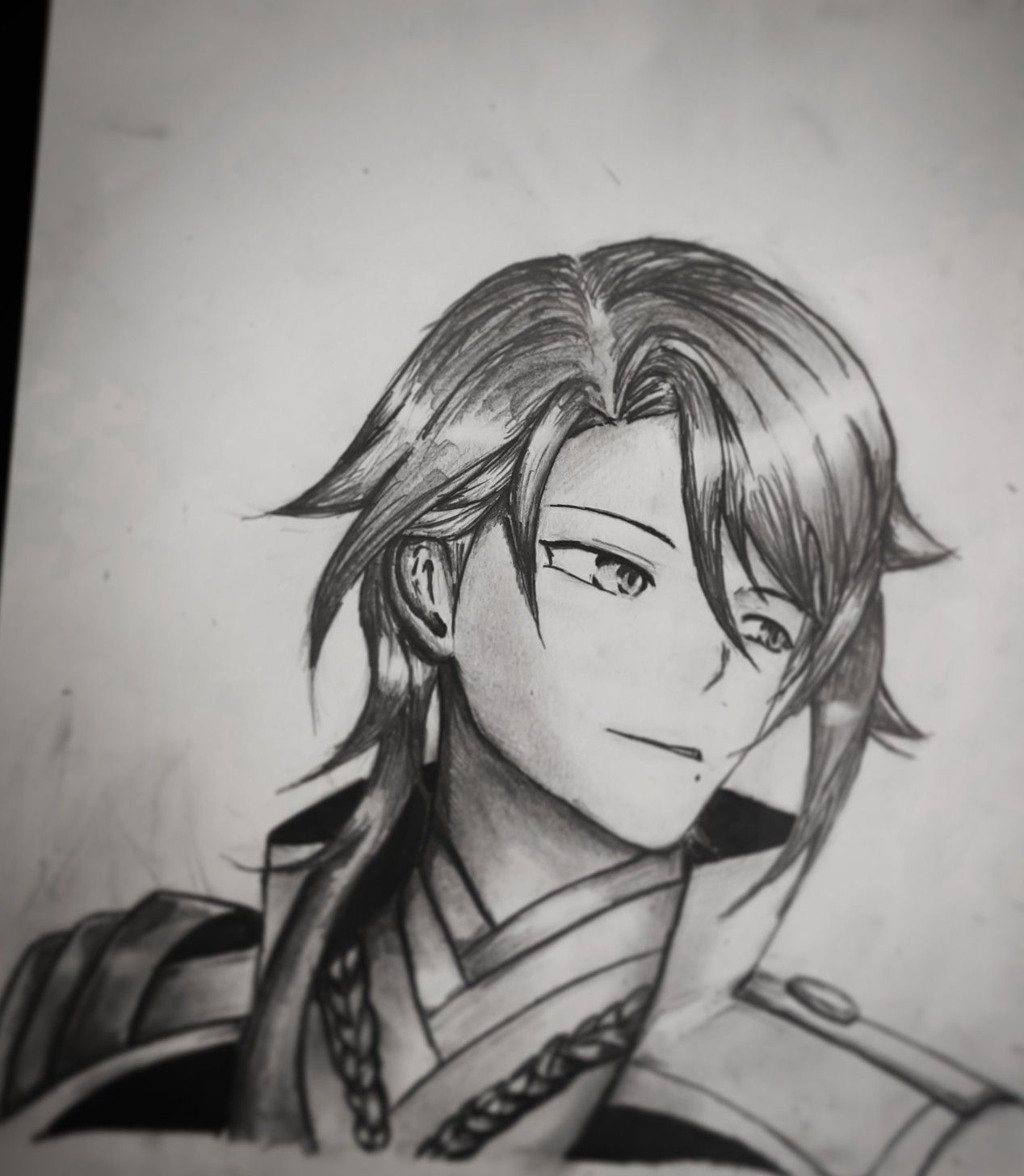 kamisato ayato media:pencil and pen Genshin Impact | HoYoLAB