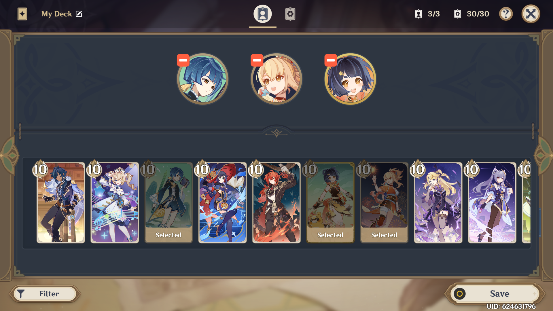 Recommended Genius Invokation TCG Character Cards (Yoimia, Xiangling ...