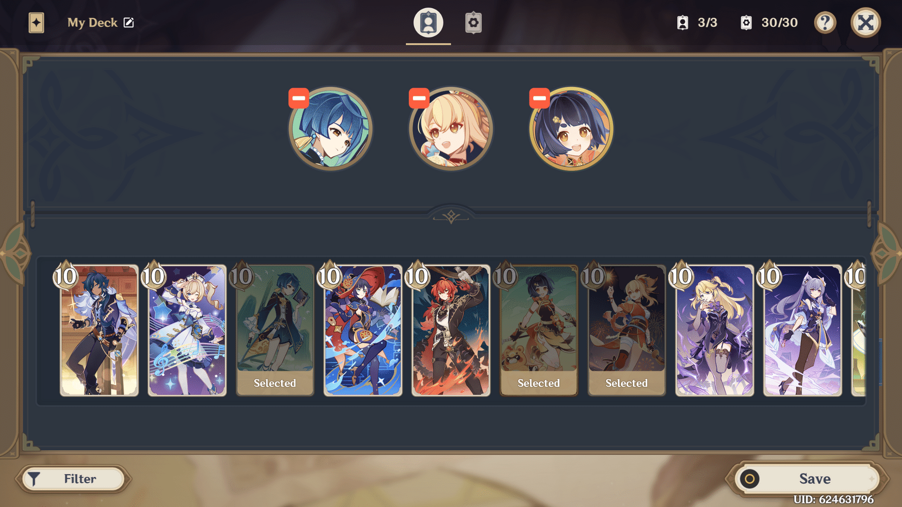 Recommended Genius Invokation TCG Character Cards (Yoimia, Xiangling ...