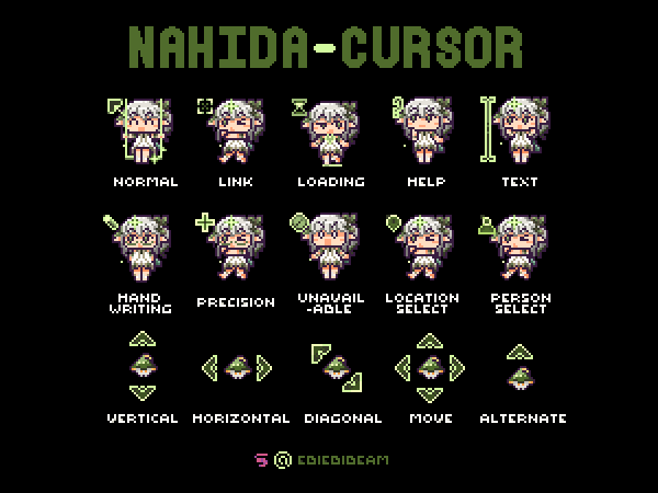u/AruAruBeam Made some Nahida Cursor (link to post and to download in ...