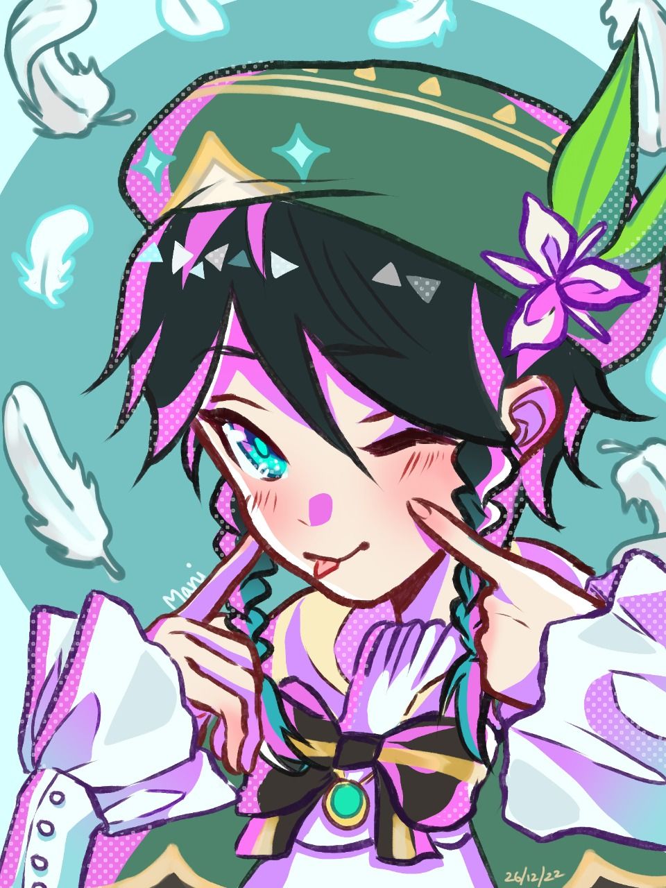 Venti says you cute (ehe) mewwy Chwistmas🎅 Genshin Impact | HoYoLAB