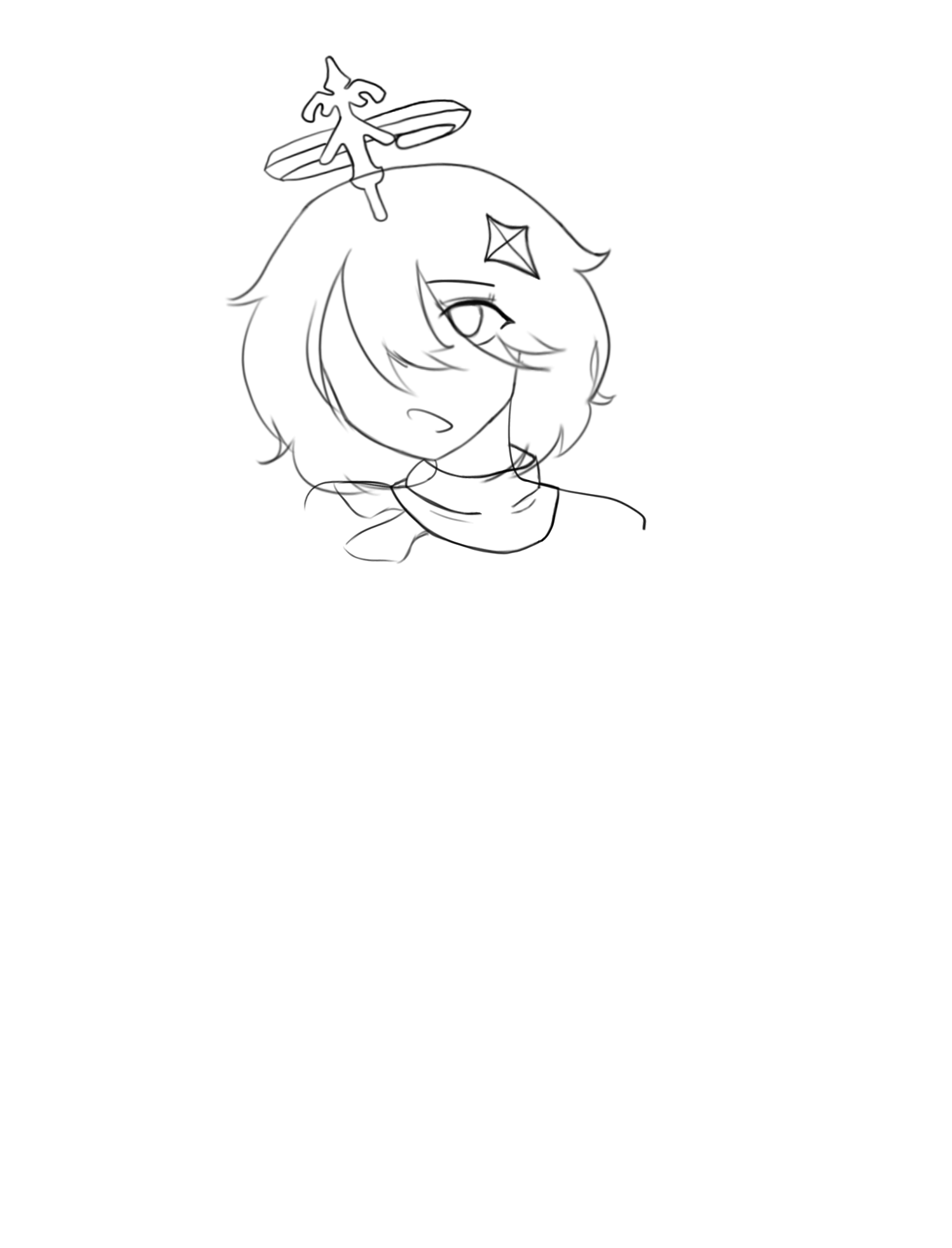 Paimon fan art WIP!! Genshin Impact | HoYoLAB