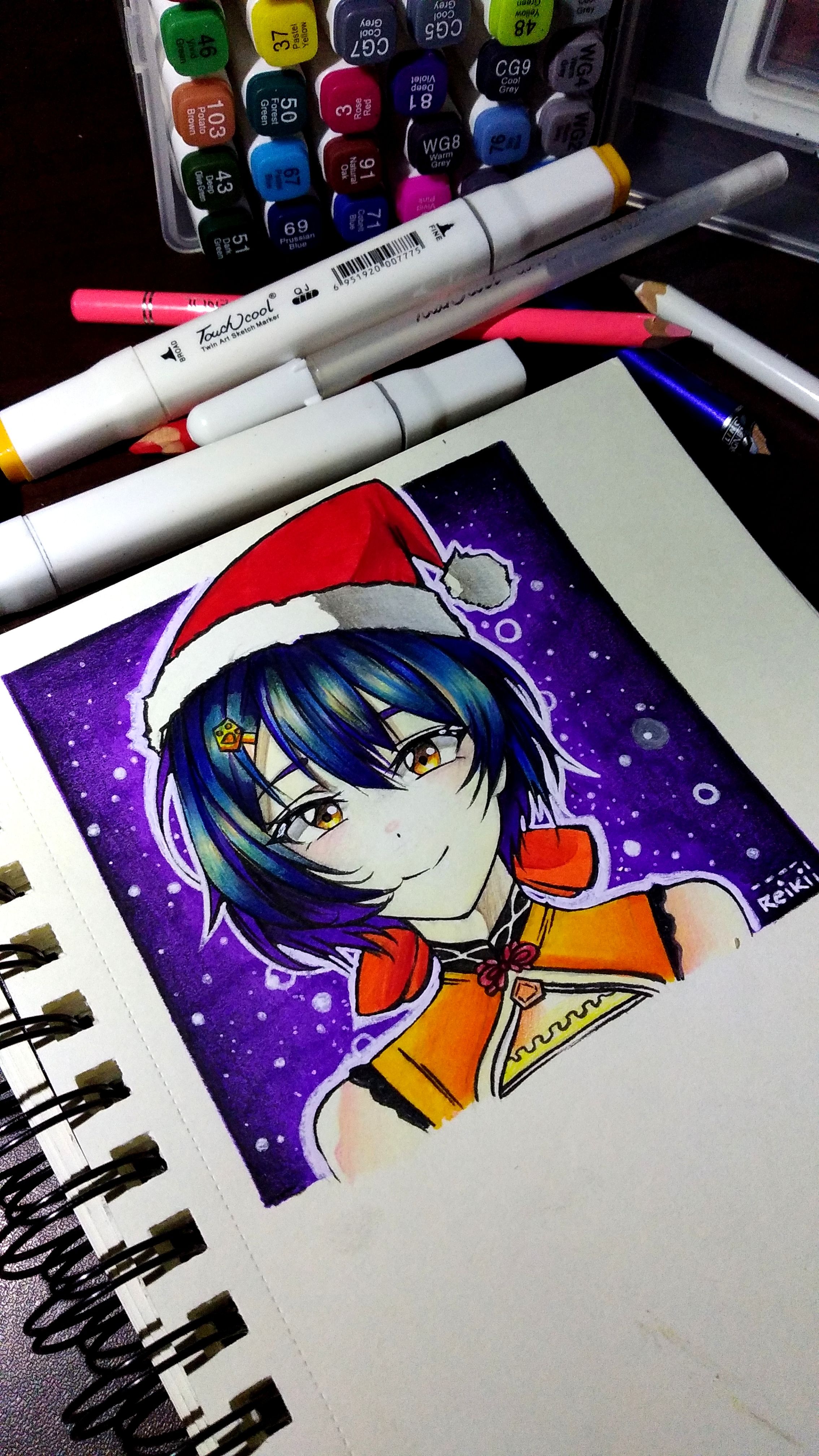 Christmas Xiangling Drawing | Genshin Impact Genshin Impact | HoYoLAB