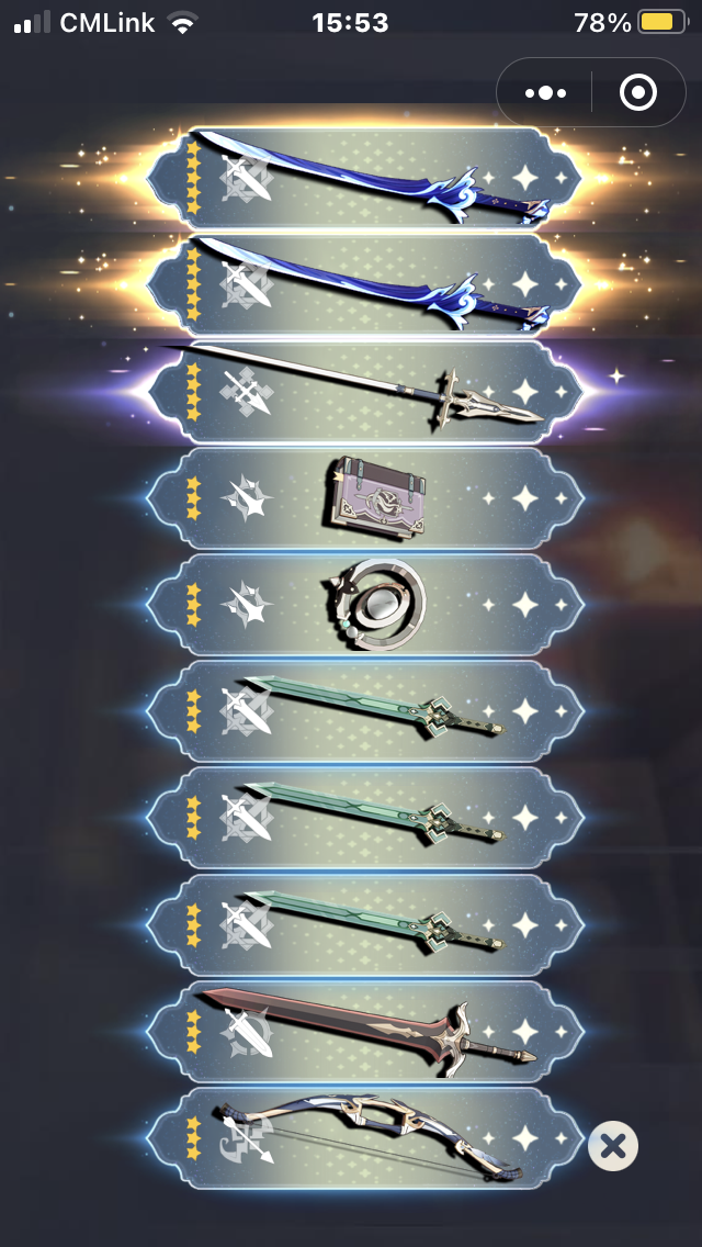 要是在游戏里有这么幸运就好了。。 Genshin Impact | HoYoLAB