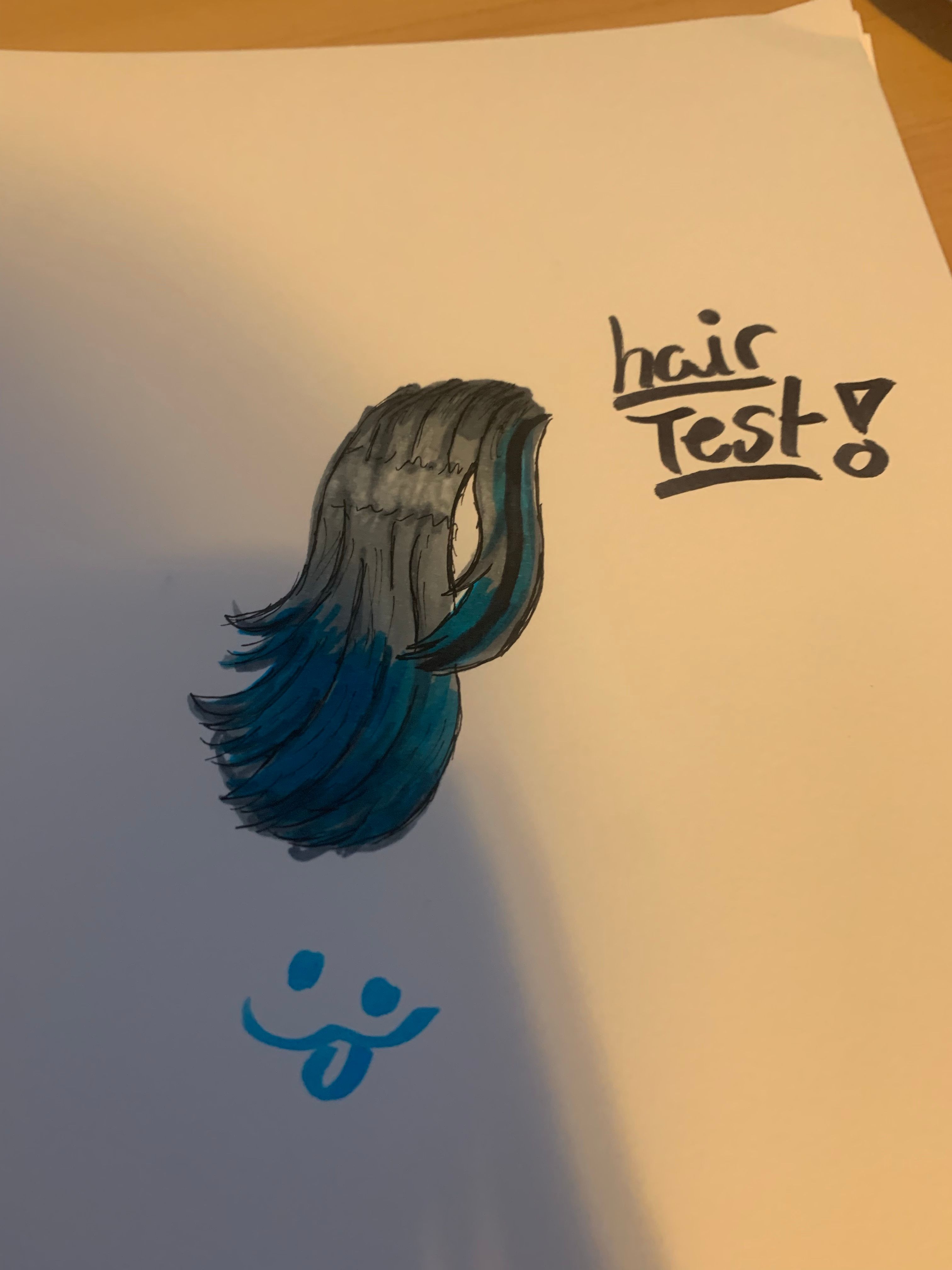 Hair shading test! | HoYoLAB