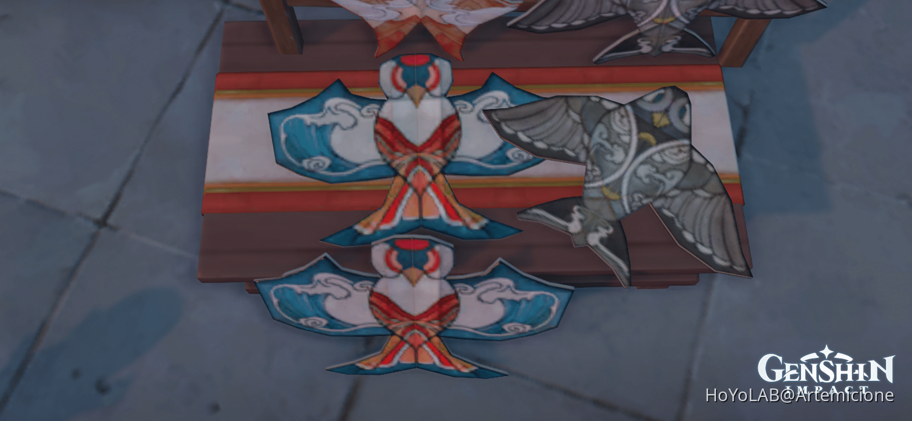 Liyue Archon Quest: Descriptions of some Archons on kites (+The Kites ...