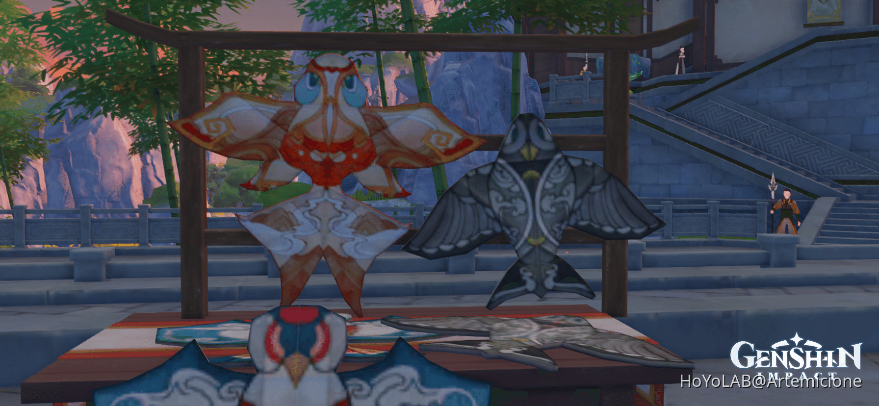 Liyue Archon Quest: Descriptions of some Archons on kites (+The Kites ...