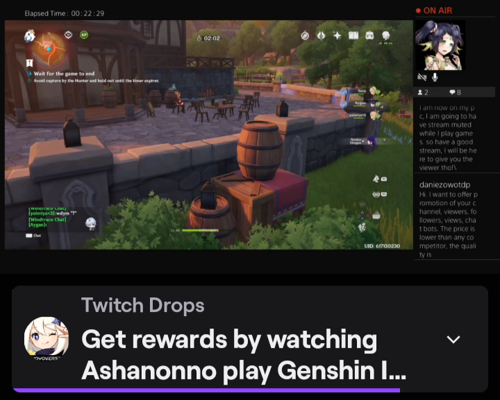Streaming RN Genshin Impact | HoYoLAB