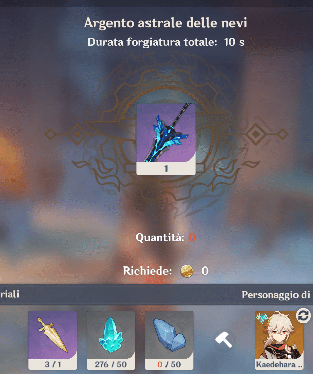 [Curiosità su Genshin Impact] Claymore 4 Stelle gratuita in Picco del ...