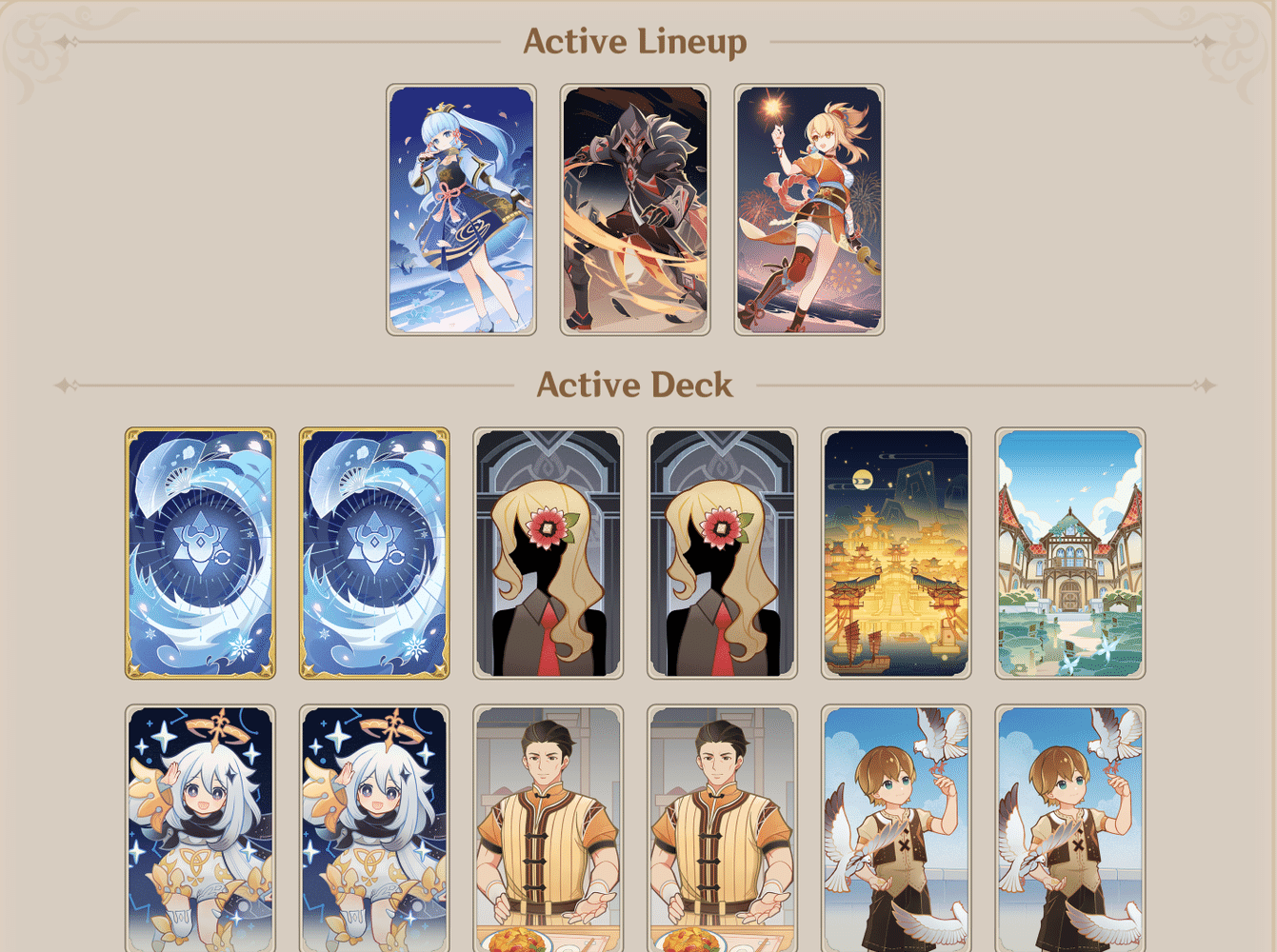 Recommended Genius Invokation TCG Character Cards: Ayaka, Yoimiya ...