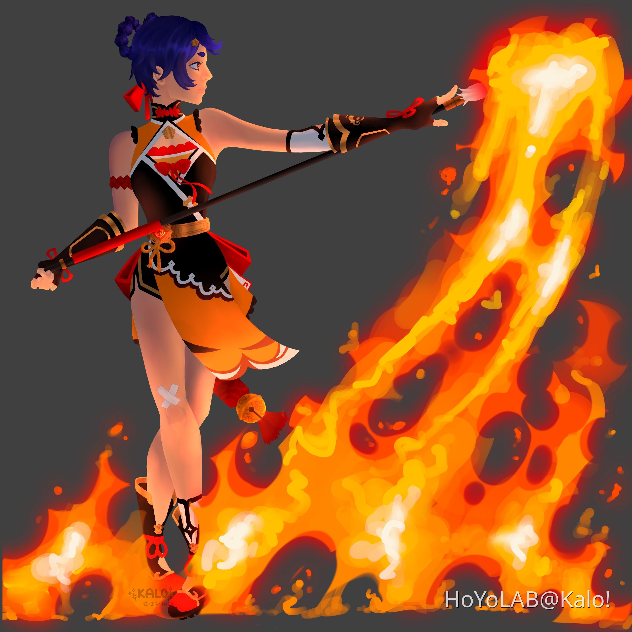 Xiangling fanart :) Genshin Impact | HoYoLAB