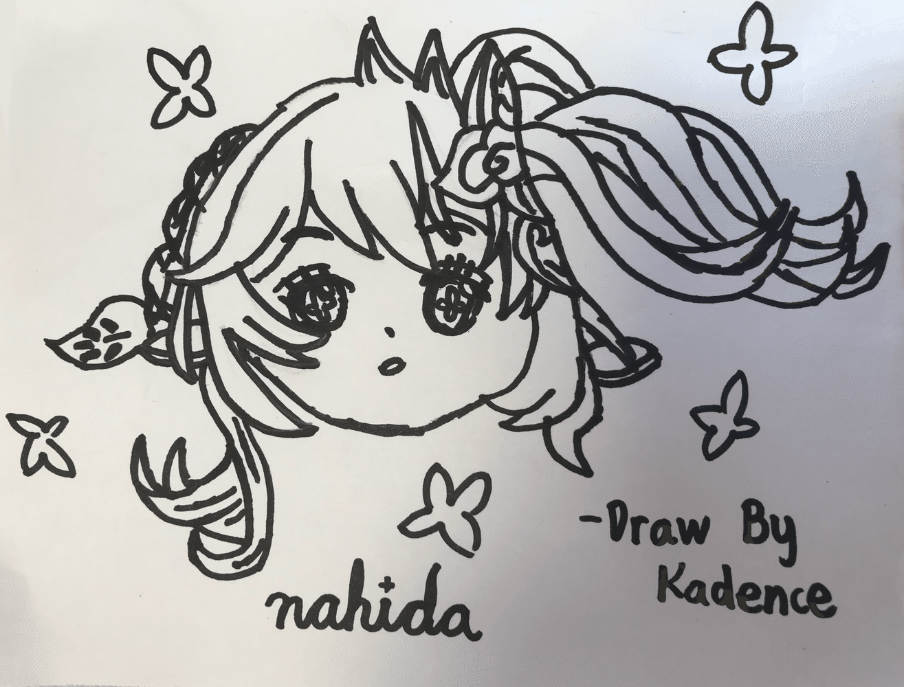 Nahida 🌿 [My twentieth drawing] Genshin Impact | HoYoLAB