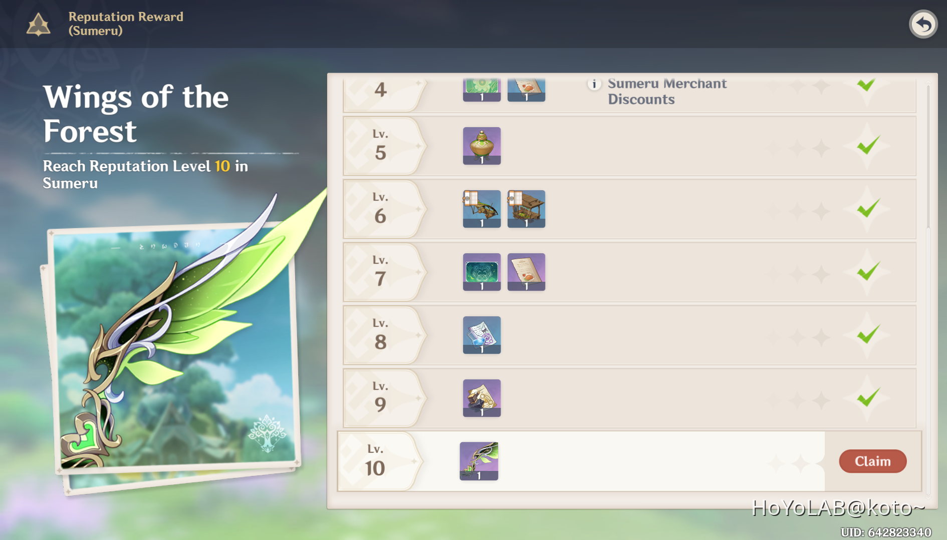 Sumeru Wings~ Genshin Impact | HoYoLAB