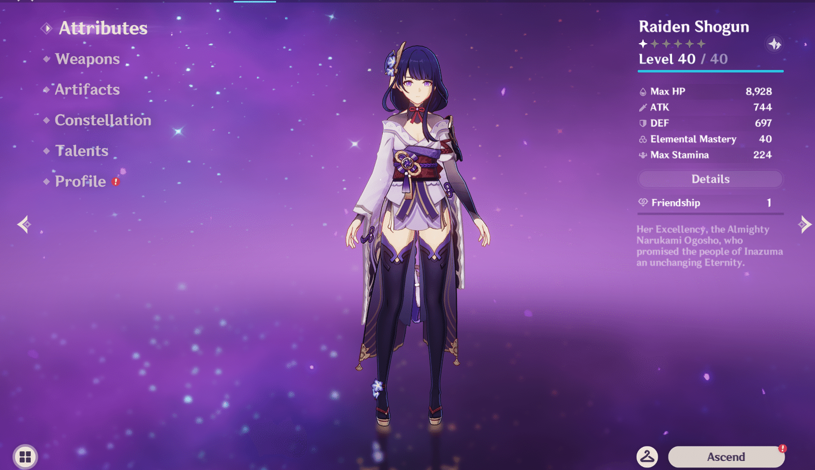 I'm every happy that you give my first Raiden Shogun pull C1. But why give me a different weapon ...