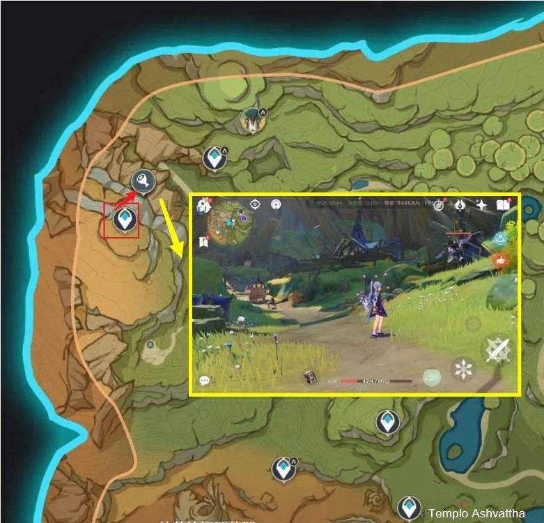 Ruta recomendada para obtener material de insignias Genshin Impact ...