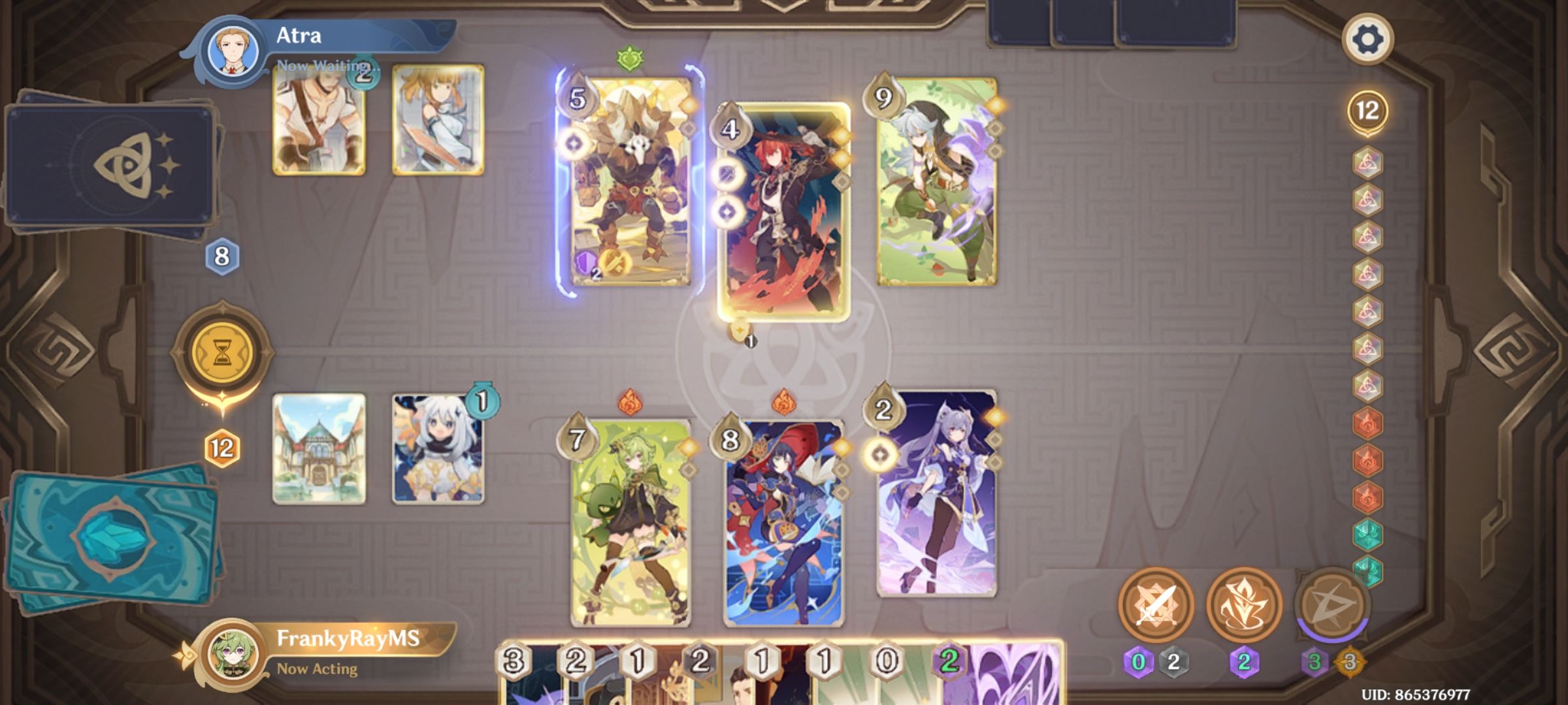 The luckiest thing I've ever got in Genius Invocation TCG Genshin ...