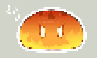 8 Bit Teyvat - Pyro Slime Genshin Impact | HoYoLAB