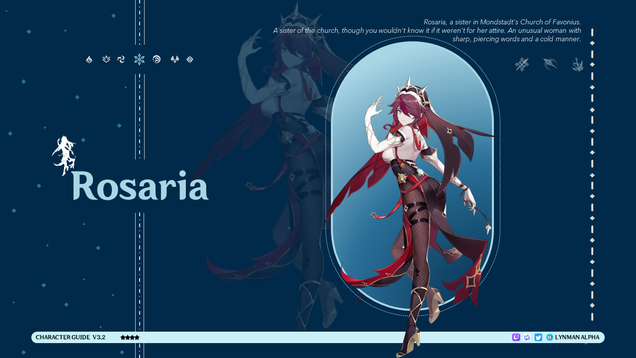 Rosaria | Character Guide [v3.3] Genshin Impact | HoYoLAB