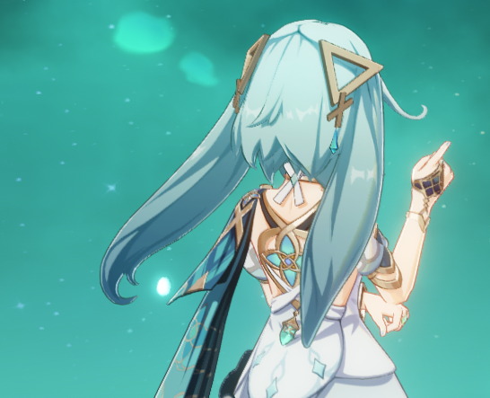 Did You Notice how Faruzan's hair looks from the Back! Genshin Impact ...