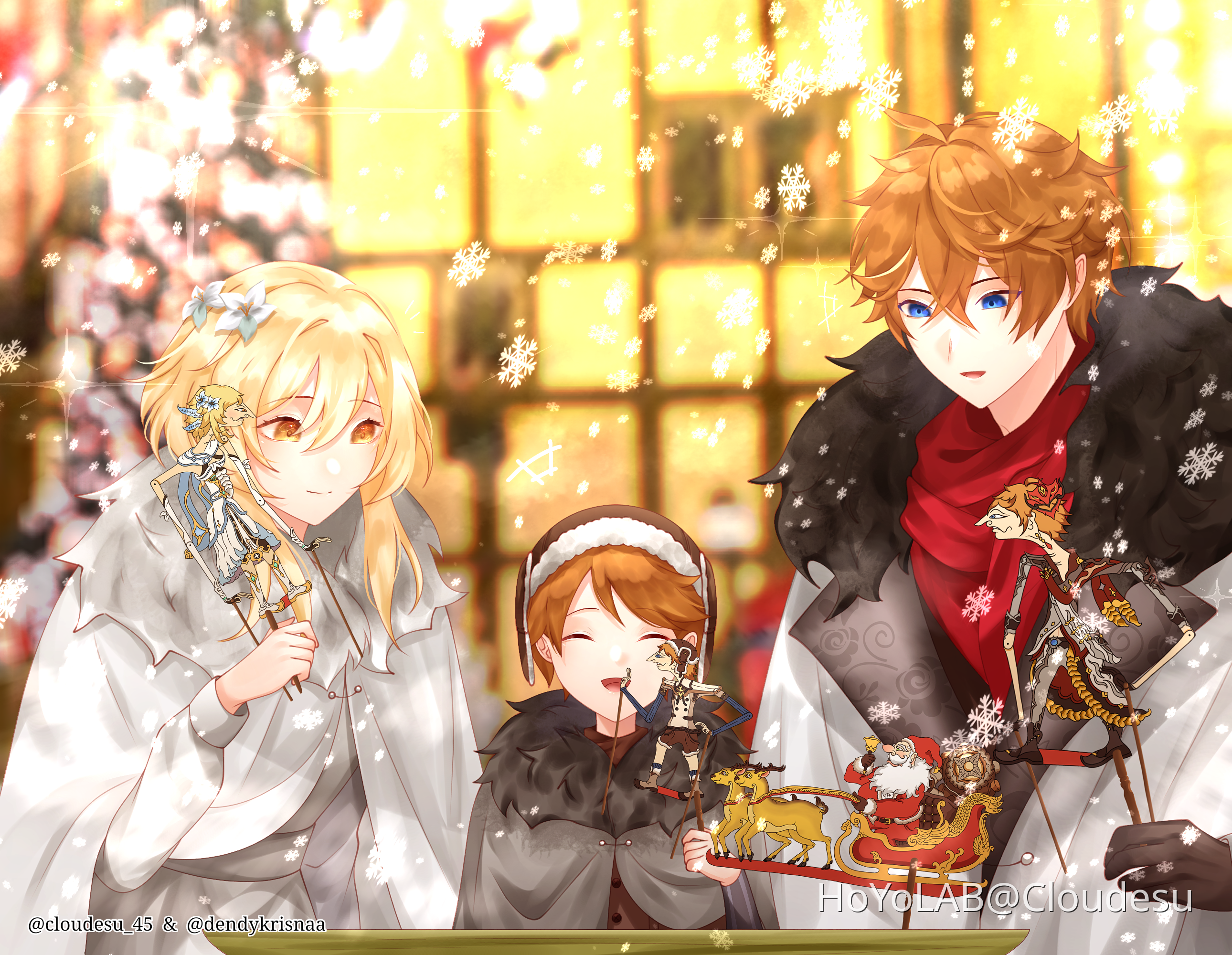 Christmas Gathering🎄 Genshin Impact | HoYoLAB