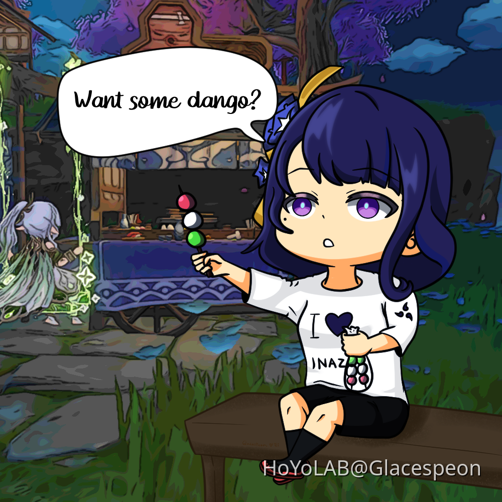 Just Ei and her dango Genshin Impact | HoYoLAB