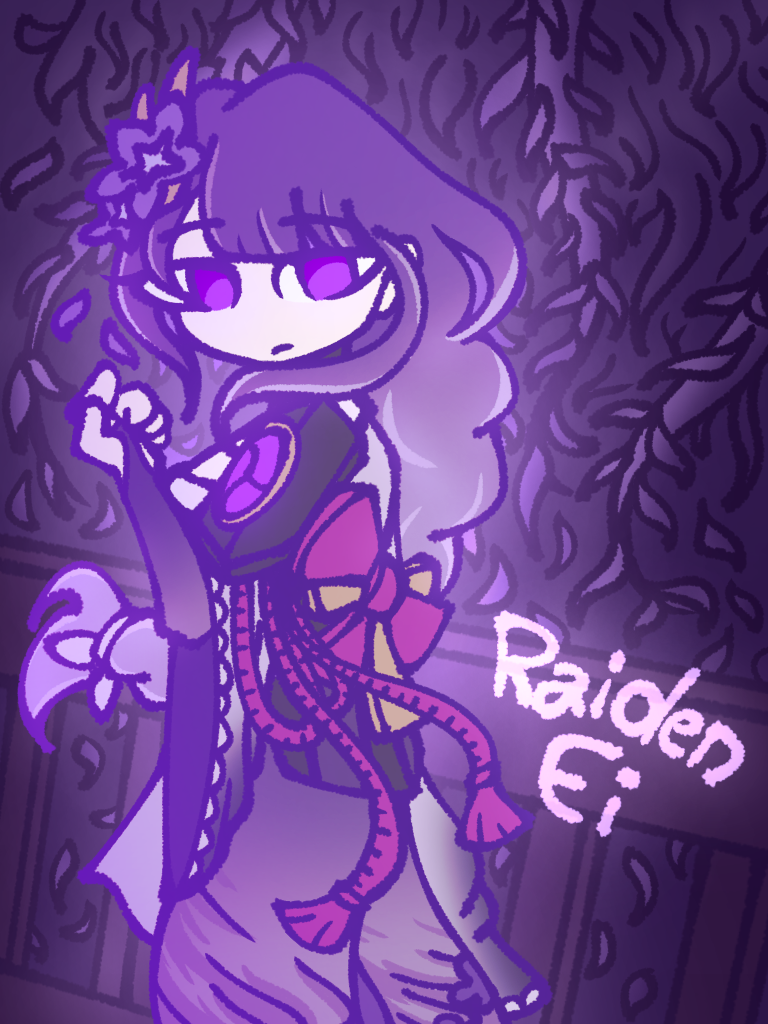 Raiden Ei! Genshin Impact | HoYoLAB