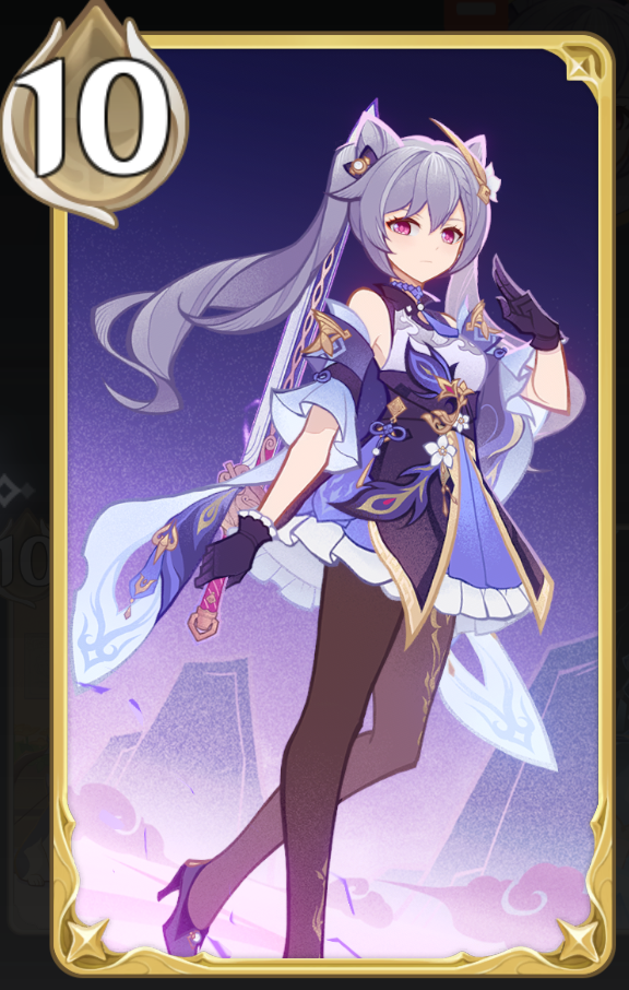 Recommended Genius Invocation TCG Character Cards: Keqing, Collei ...